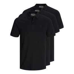 Jack & Jones Jack & Jones Poloshirt 'JJBasic' Herren Gr&ouml;&szlig;e XXL schwarz