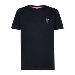 PETROL INDUSTRIES T-Shirt Herren Gr&ouml;&szlig;e XXXL navy / himmelblau / karamell / jade