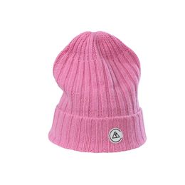 CASH-MERE.CH Beanie male size 55/60 Pink / Black / White