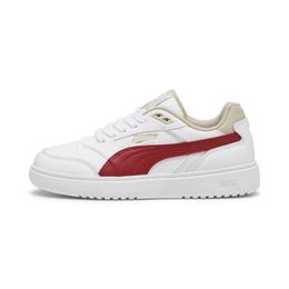 Puma Sneakers 'Doublecourt' male size 37 Beige / Dark red / White