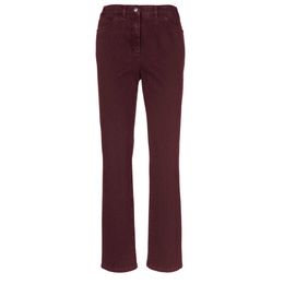 GOLDNER Jeans 'Anna' Damen Gr&ouml;&szlig;e 35 bordeaux