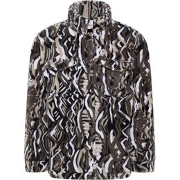 Carlo Colucci &Uuml;bergangsjacke 'Dirler' Herren Gr&ouml;&szlig;e XS kitt / schlammfarben / schwarz / wei&szlig; Sommerjacke