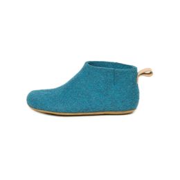 MagicFelt Classic Flats 'Feltboot' female size 44 Turquoise