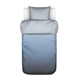 Marc O'Polo Marc O'Polo Bedding 'Jorn' male size 135x200 + 1x 80x80 cm Smoke blue / Light blue