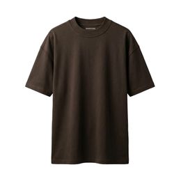 UNORGANIZED BRAND Shirt 'SCHWERES COMFORT T15' male size S Dark brown