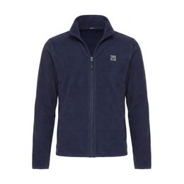 Carrera Jeans Fleece Jacket 'Central Zip' male size XXL Dark blue