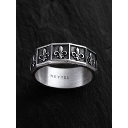 Reytel Ring 'FLEUR DE LIS' Herren Gr&ouml;&szlig;e 53 silber