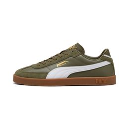 Puma Sneaker 'Club II Era' Herren Gr&ouml;&szlig;e 40 oliv / wei&szlig; Sommerschuhe