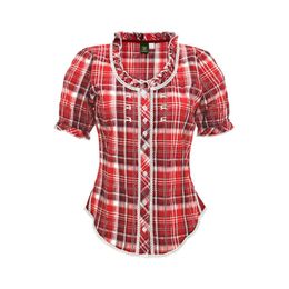 OS-Trachten Bluse 451001-3969 in mittelrot | Gr.: 40