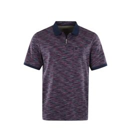 Hajo Shirt Herren Gr&ouml;&szlig;e XL navy / cranberry / wei&szlig;