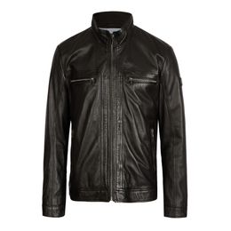Bugatti Lederjacke 'BUMatti' Herren Gr&ouml;&szlig;e L/XL schwarz