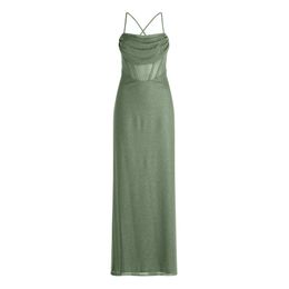 VM Vera Mont Abendkleid im Glitzer-Look Damen Gr&ouml;&szlig;e 32 gr&uuml;n Sommerkleid
