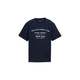 Tom Tailor T-Shirt Herren Gr&ouml;&szlig;e XXXL blau / wei&szlig;