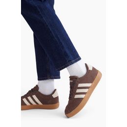 adidas Sportswear Sneaker 'VI Court 3.0' Jungen Gr&ouml;&szlig;e 40 creme / schoko