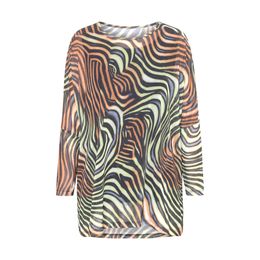 Angel of Style Shirt Damen Gr&ouml;&szlig;e XXL/XXXL blau / gr&uuml;n / orange / schwarz