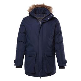 Men Plus Winter Parka male size 8XL Navy