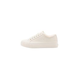 Calvin Klein Sneaker Damen Gr&ouml;&szlig;e 36 wollwei&szlig; Sommerschuhe