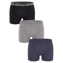 Gomati Boxershorts 'Seamless Comfort' Herren Gr&ouml;&szlig;e M hellgrau