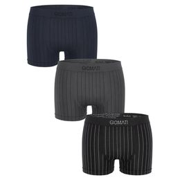 Gomati Boxershorts 'Seamless Comfort' Herren Gr&ouml;&szlig;e L anthrazit