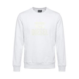 Diesel Pullover 'S-GIR TONE ON TONE' Herren Gr&ouml;&szlig;e XXL wei&szlig;