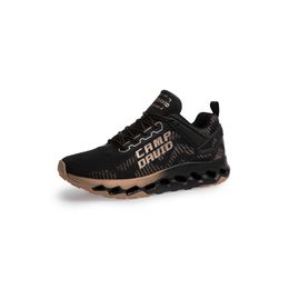 CAMP DAVID Power Running Sneaker mit Strick-Struktur Herren Gr&ouml;&szlig;e 43 bronze