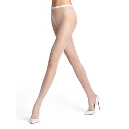 Falke Strumpfhose 'Falke x Kaviar Gauche' Damen Gr&ouml;&szlig;e L elfenbein