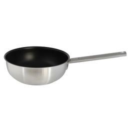Johann Lafer Stielkasserolle Lafer, Silber, Metall, kratzfest, Abgie&szlig;funktion, leichte Reinigung, Kochen, T&ouml;pfe, Stielkasserollen