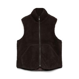 V&eacute;ro Moda Vero Moda Weste 'VMJosefine' Damen Gr&ouml;&szlig;e XL dunkelbraun