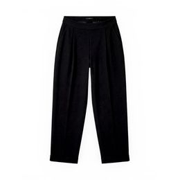 Zero Casual-Hose mit Bundfalten Damen Gr&ouml;&szlig;e 34 schwarz
