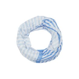 s.Oliver Schal Damen Gr&ouml;&szlig;e One Size azur / hellblau / wei&szlig;