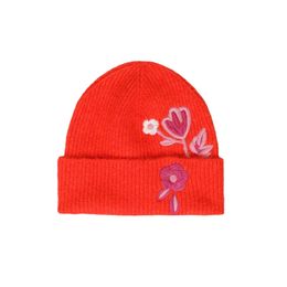 TATUUM M&uuml;tze Damen Gr&ouml;&szlig;e 55/60 rosa / magenta / orangerot / wei&szlig;