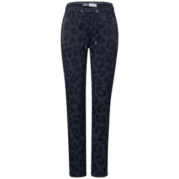 Cecil Hose Damen Gr&ouml;&szlig;e 46 dunkelblau / schwarz