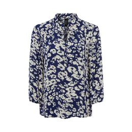 Marc Cain Blouse female size M Ecru / Blue
