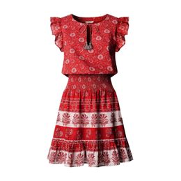 Pepe Jeans Kleid 'CYRA' Damen Gr&ouml;&szlig;e 42 rosa / rot Sommerkleid