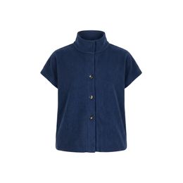 Ulla Popken Vest female size XXL/XXXL marine blue