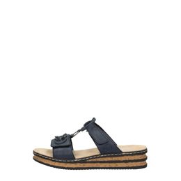 Rieker Slippers 'Open Teen' female size 38 Blue