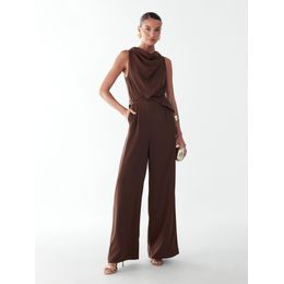 BWLDR Jumpsuit 'DALIA' Damen Gr&ouml;&szlig;e M braun