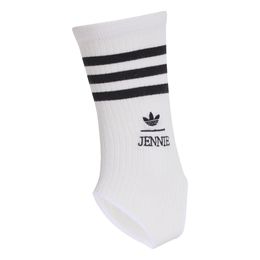 adidas originals Socken 'Adiluna Season 2 x Jennie' Damen Gr&ouml;&szlig;e 34/36 schwarz / wei&szlig;