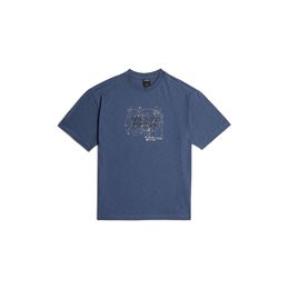 G-Star Raw G-STAR Shirt 'Coord Graphic Relaxed T-Shirt' male size XXS Blue