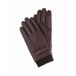 Ombre Full Finger Gloves male size M Brown