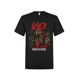 Slayer Shirt 'Slayer Reign in Blood T-Shirt' Herren Gr&ouml;&szlig;e L schwarz