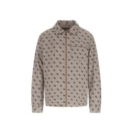 Guess Jacke '4G' Herren Gr&ouml;&szlig;e S cappuccino / schwarz Sommerjacke