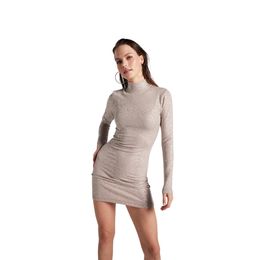 Holly Lolly Kleid Damen Gr&ouml;&szlig;e 36 beige / silber Sommerkleid