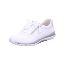 Gabor Comfort Sneakers 'Komfort Schn&uuml;rschuh Damen 66.968 51 Echtleder in wei&szlig;' female size 40 White