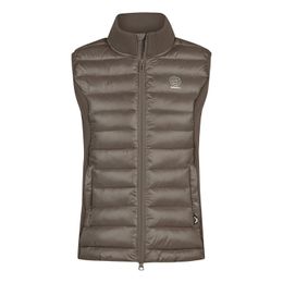 ESKADRON Dynamic Hybridweste Waistcoat powdertaupe Damen XL