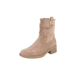 Ital-Design Ankle Boots female size 38 Light brown