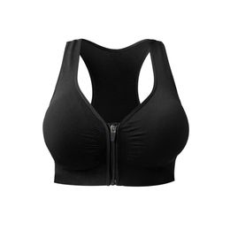 Meetwee Sport-BH Damen Gr&ouml;&szlig;e XXXL schwarz