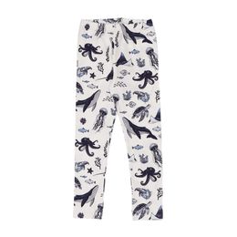 Walkiddy Leggings 'Walkiddy - Underwater World Leggings' girl size 140 White