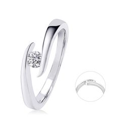 ONE ELEMENT Ring Damen Gr&ouml;&szlig;e 50 silber