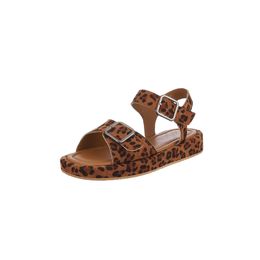 Ital-Design Strap Sandals female size 38 Brown